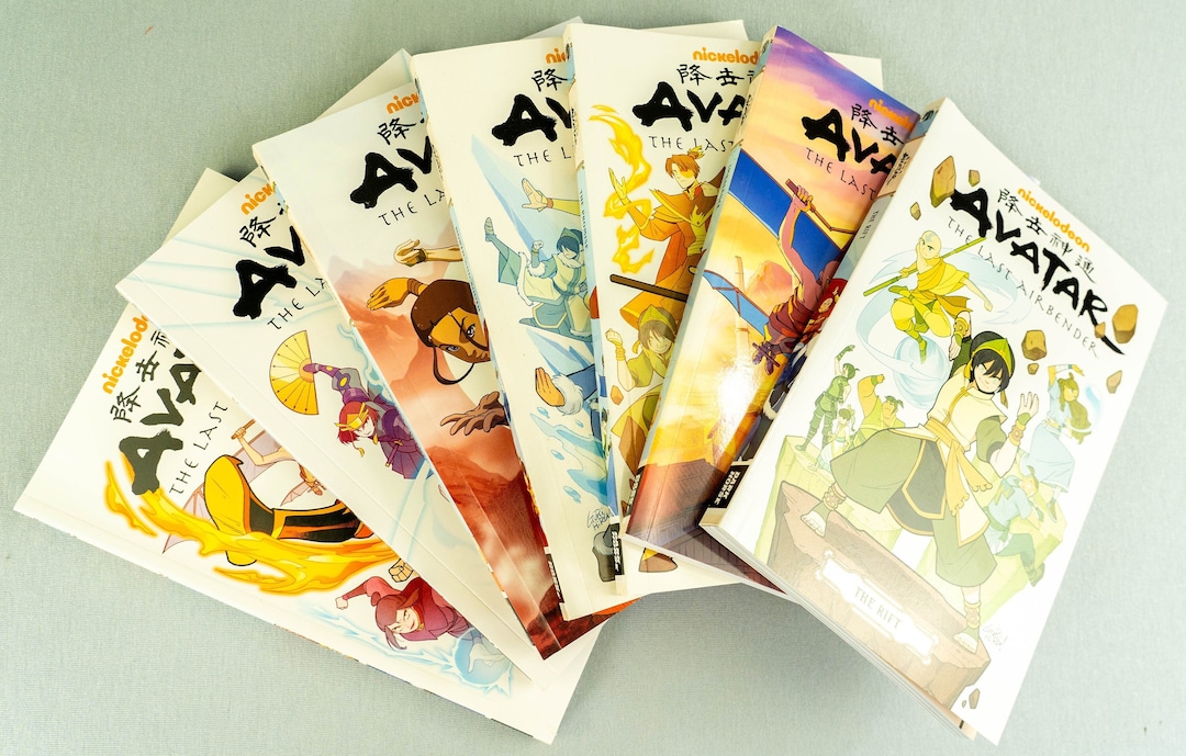 Avatar: Last Airbender Omnibus Edition Set X7 Comics BUY INDIVIDUALLY ...
