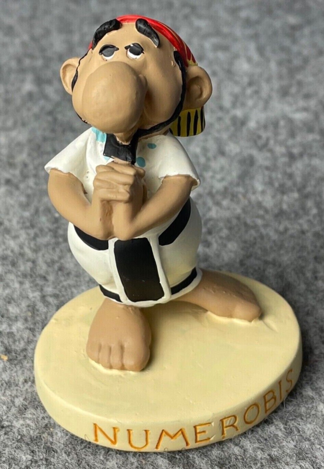 Plastoy Asterix Figurine #24 Numerobis Editions Rene 8cm Resin Model ...