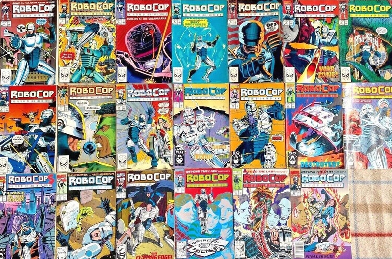 Robocop: the Future of Law Enforcement Issues 1 to 18 BUY INDIVIDUALLY ...