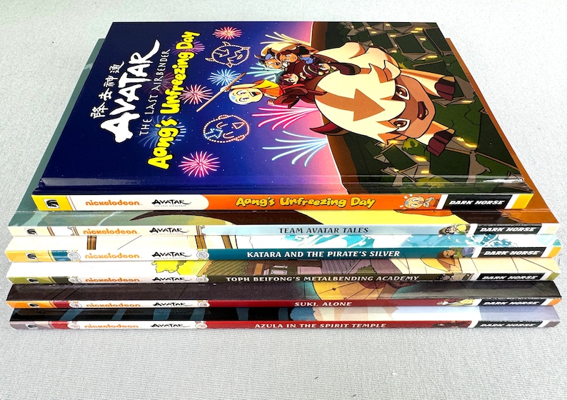 Avatar: the Last Airbender Short Story Collection Full Set X6 Comics by ...