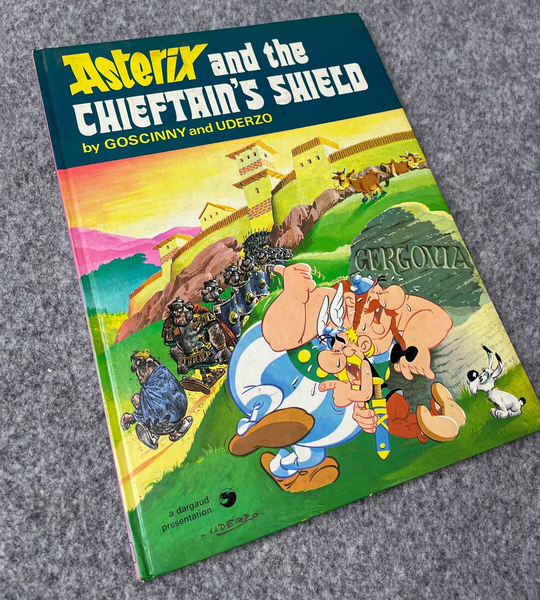 Asterix & Chieftains Shield 1975 Hodder/stoughton 2nd UK Edition Rare HB Comic Book Uderzo - Etsy