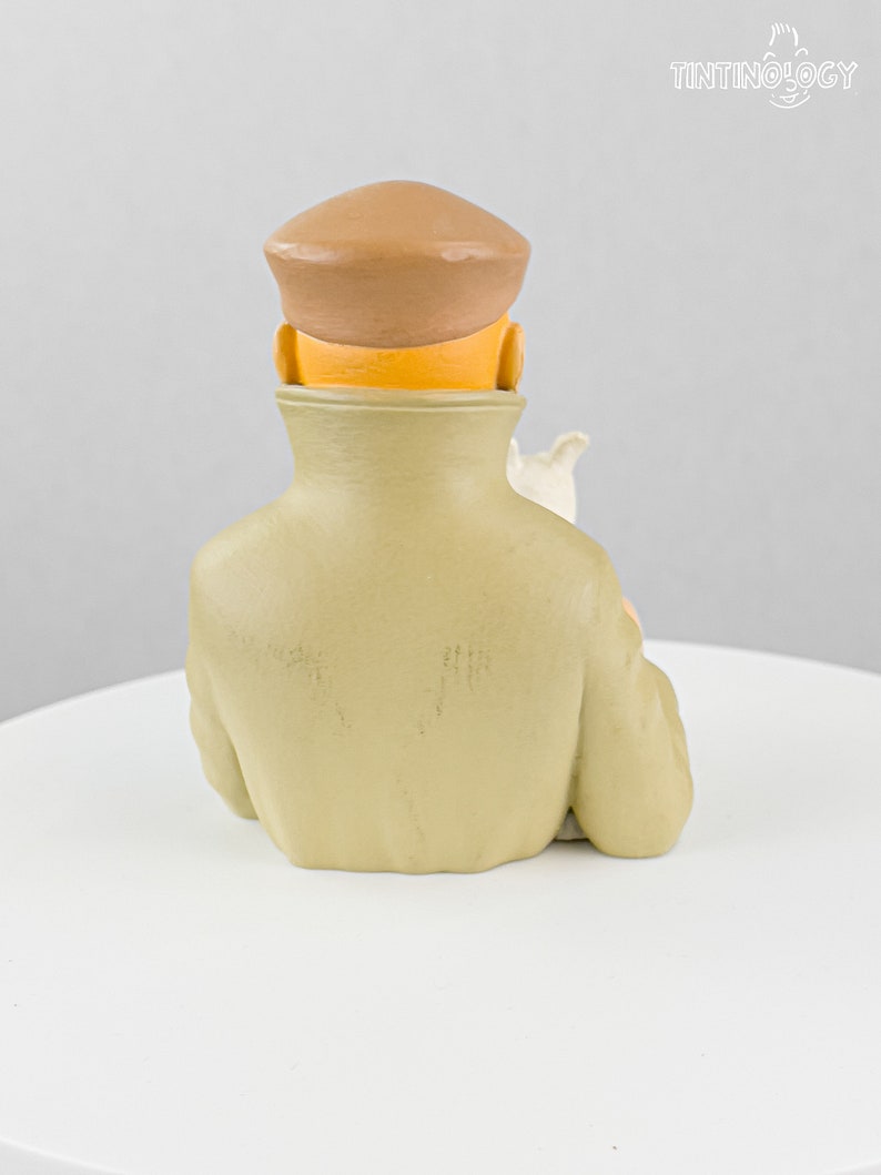 Statuette Pixi Regout 30009 Tintin in Cap & Snowy Bust: Broken Ear 1991 ...