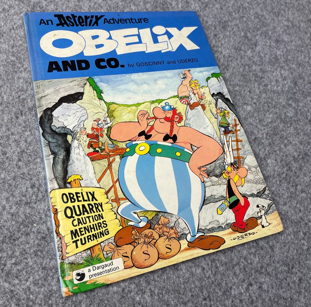 Asterix Obelix & Co 1979 Hodder/stoughton 2nd UK Edition Rare HB Comic ...