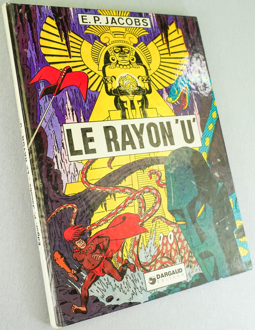 Le Rayon 'U' by Edgar Jacobs 1974 1st Belgian Edition Dargaud HB Blake ...