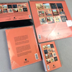 2025 Tintin Calendar & Diary Collection - Blue Lotus Moulinsart BUY ...