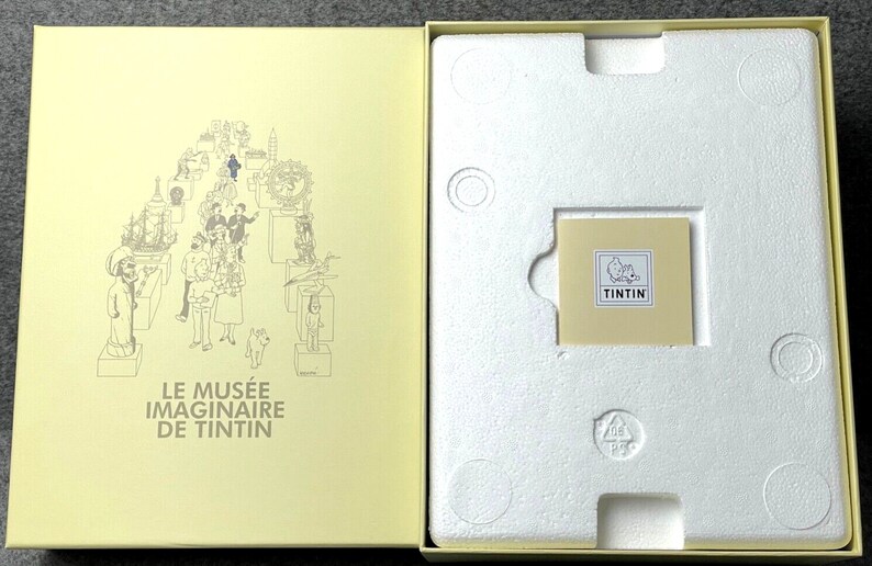 Statuette Moulinsart 46020 "oliveira" Musee Imaginaire 2022 Tintin 24cm ...