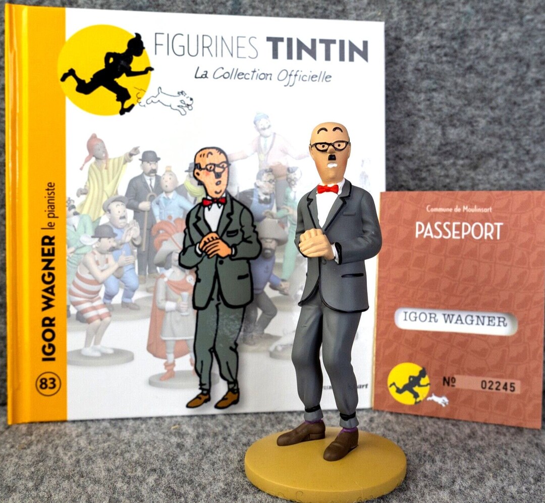 Tintin Figurine Officielle # 83 Igor Wagner: Castafiore Emerald Herge ...
