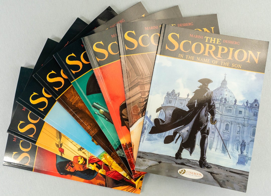 The Scorpion: Cinebook Paperback Comic Set X8 BUY INDIVIDUALLY by ...