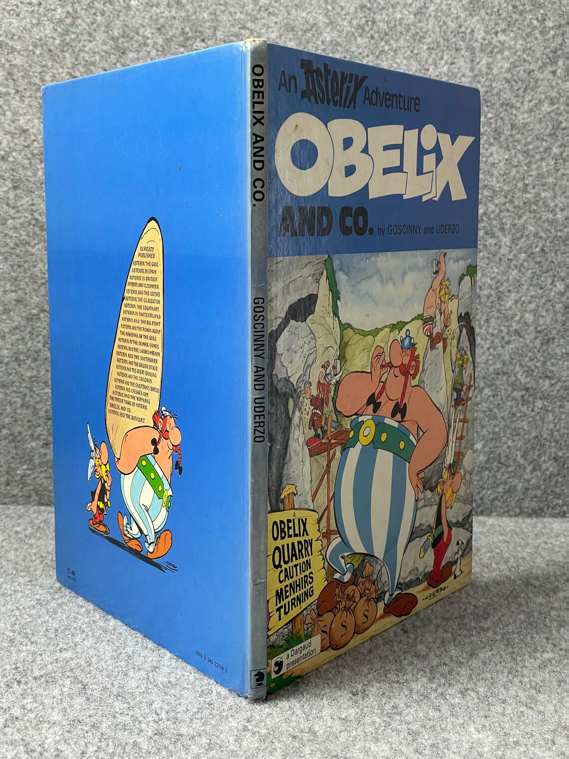 Asterix Obelix & Co 1979 Hodder/stoughton 2nd UK Edition Rare HB Comic ...