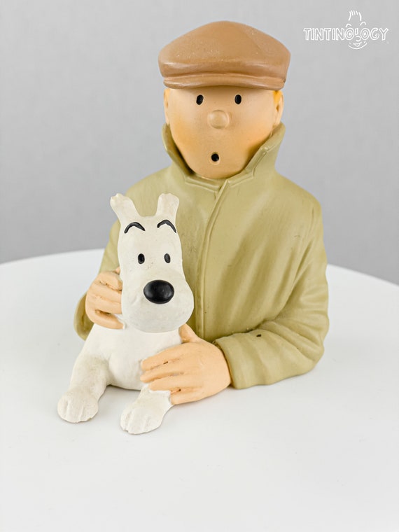 Statuette Pixi Regout 30009 Tintin in Cap & Snowy Bust: Broken - Etsy