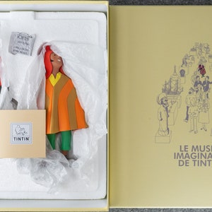 Statuette Moulinsart 46015 Abdullah & Zorrino Musee Imaginaire Tintin ...