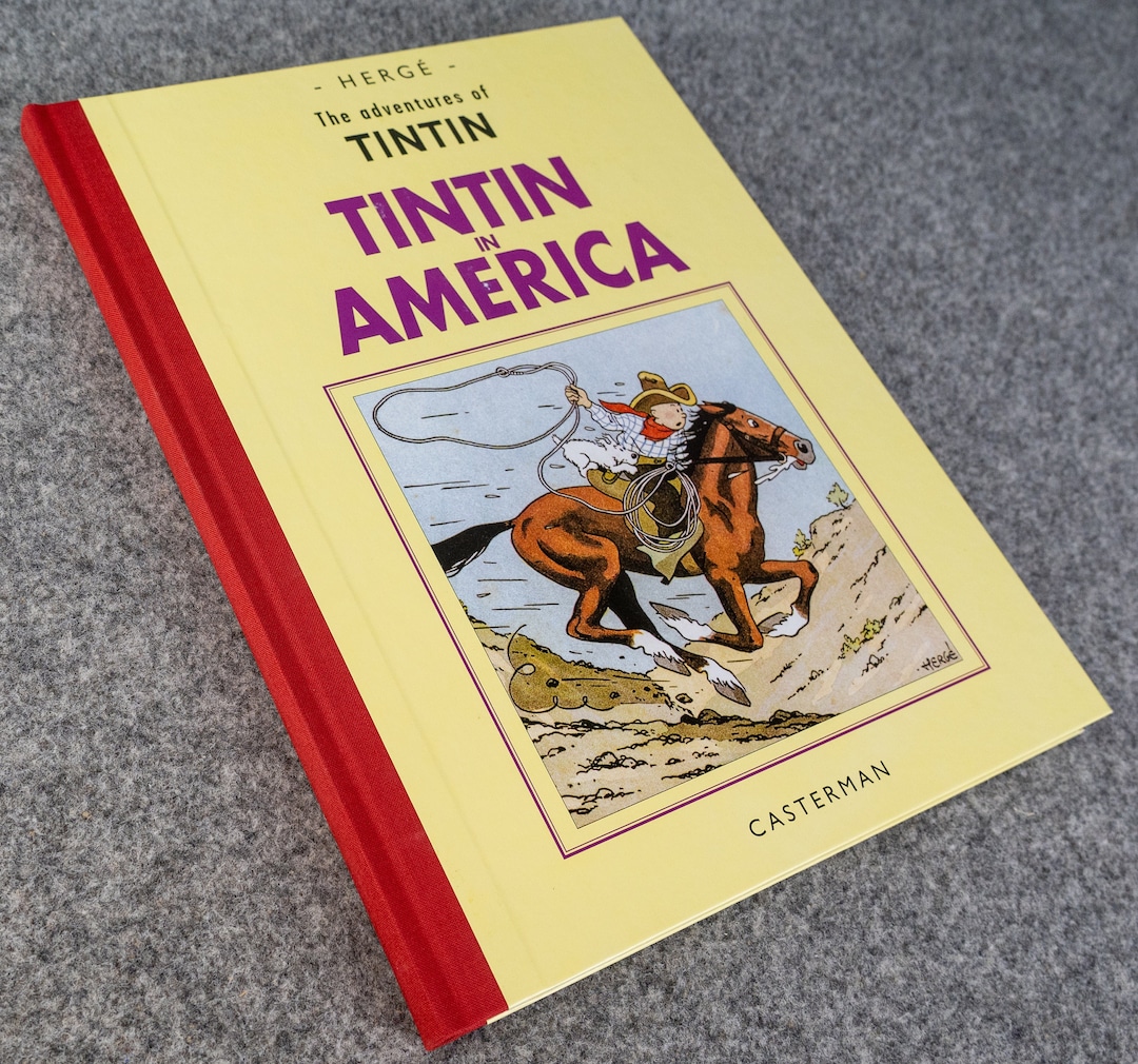 Tintin in America - Rare Black & White Facsimile 1st Edition by ...