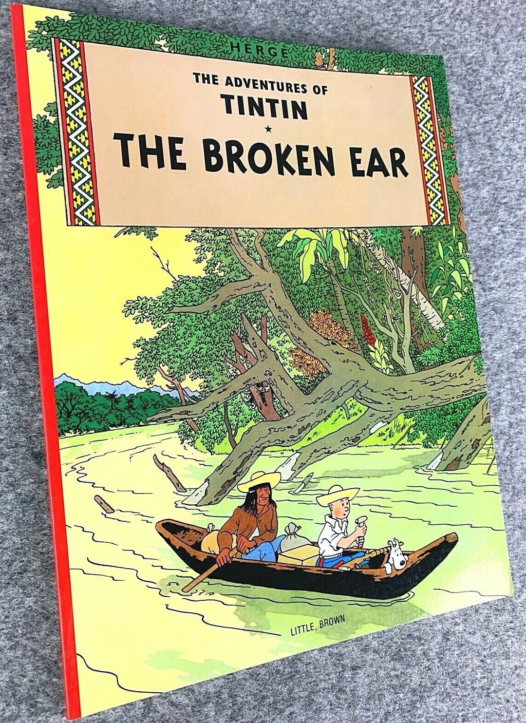 Tintin and the Broken Ear Atlantic Little Brown 1978 1st USA PB Edition ...