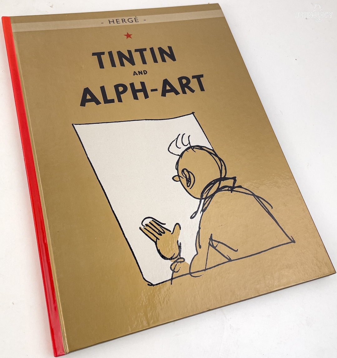 Tintin & Alph-art - 1st UK Edition 2004 Egmont Hardback Comic Book by ...