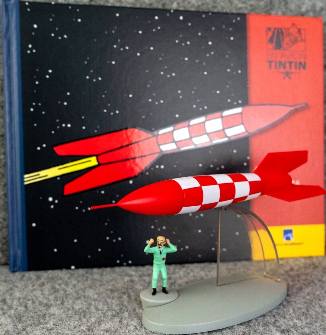 Hachette Tintin Plane 41 X-FLR 6 Rocket: Destination Moon Model Avion ...