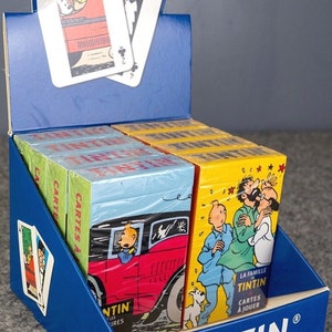 Moulinsart Playing Card Sets: Atlas Set/family/cars of Tintin BUY ...
