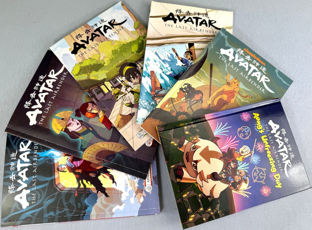 Avatar: the Last Airbender Short Story Collection Set X6 Comics BUY ...