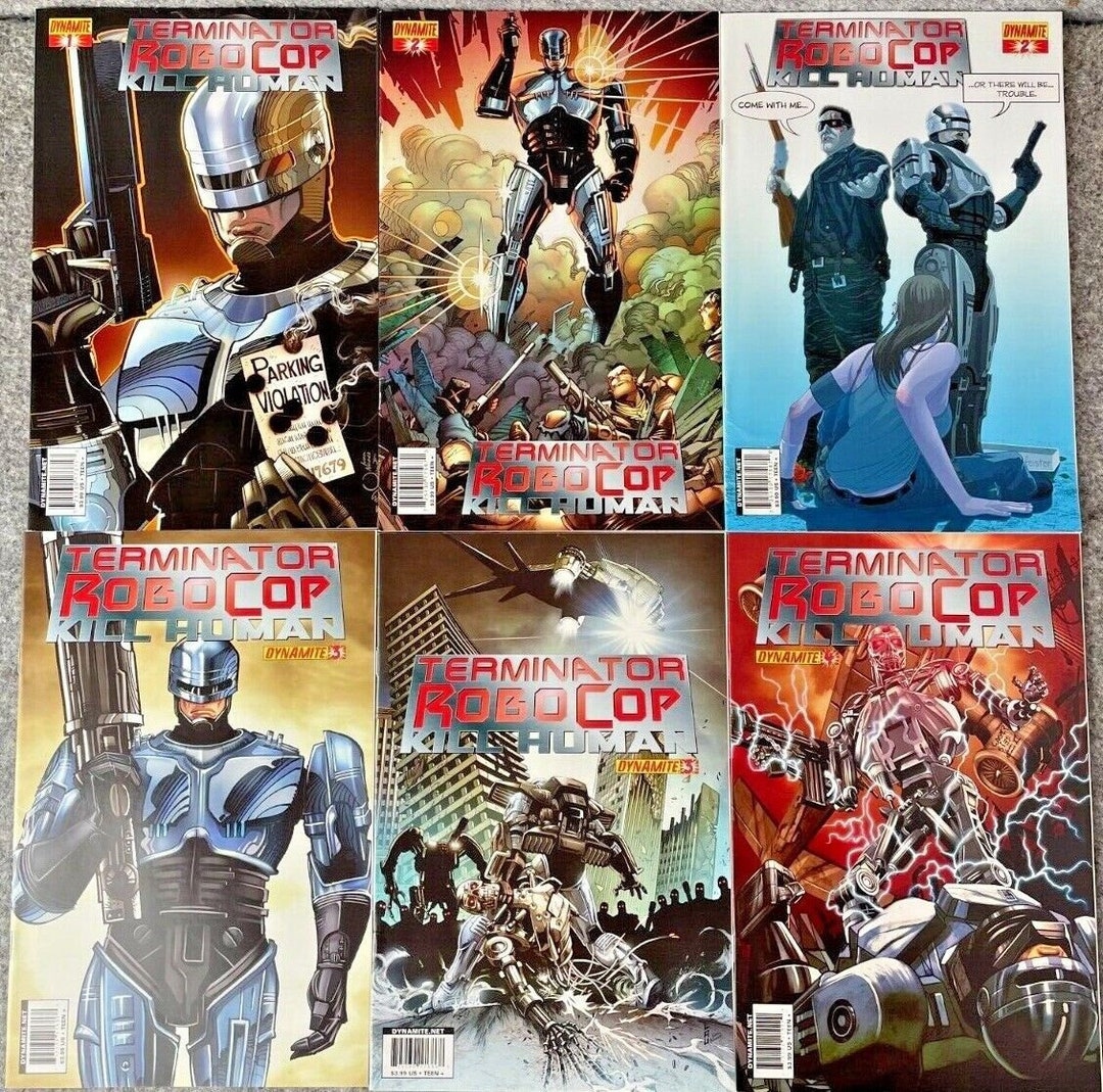 Terminator/robocop: Kill Human Set of 6 BUY INDIVIDUALLY Dynamite ...