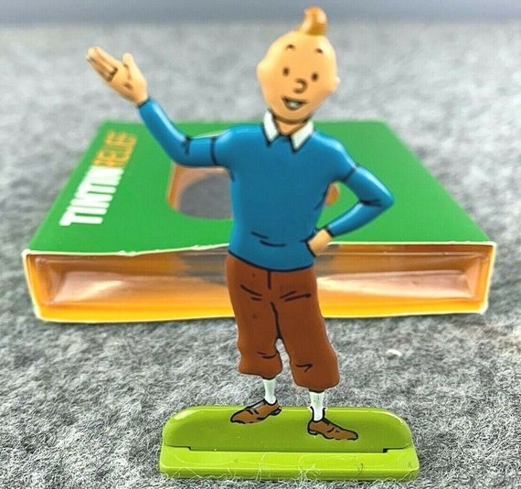 ARCHIVES TINTIN 2D Metal Figurine Journal Tintin Waving - Etsy