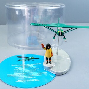 MOULINSART TINTIN PLANE 29569 Ski Plane: Jo Zette & Jocko Model Avion ...