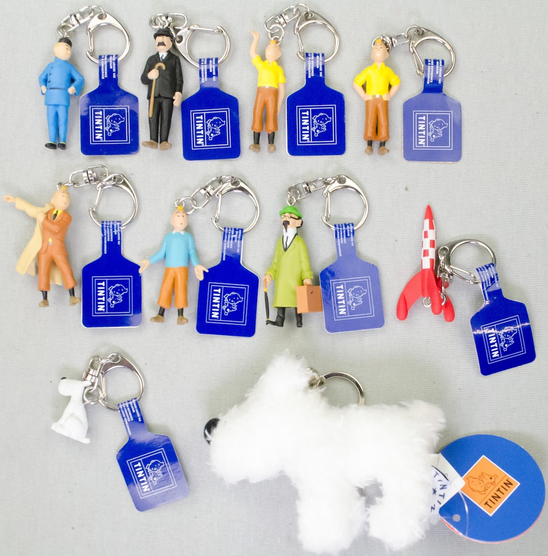 ML Moulinsart 2000's Tintin Keyring Figure Collection 1 to 13 BUY ...