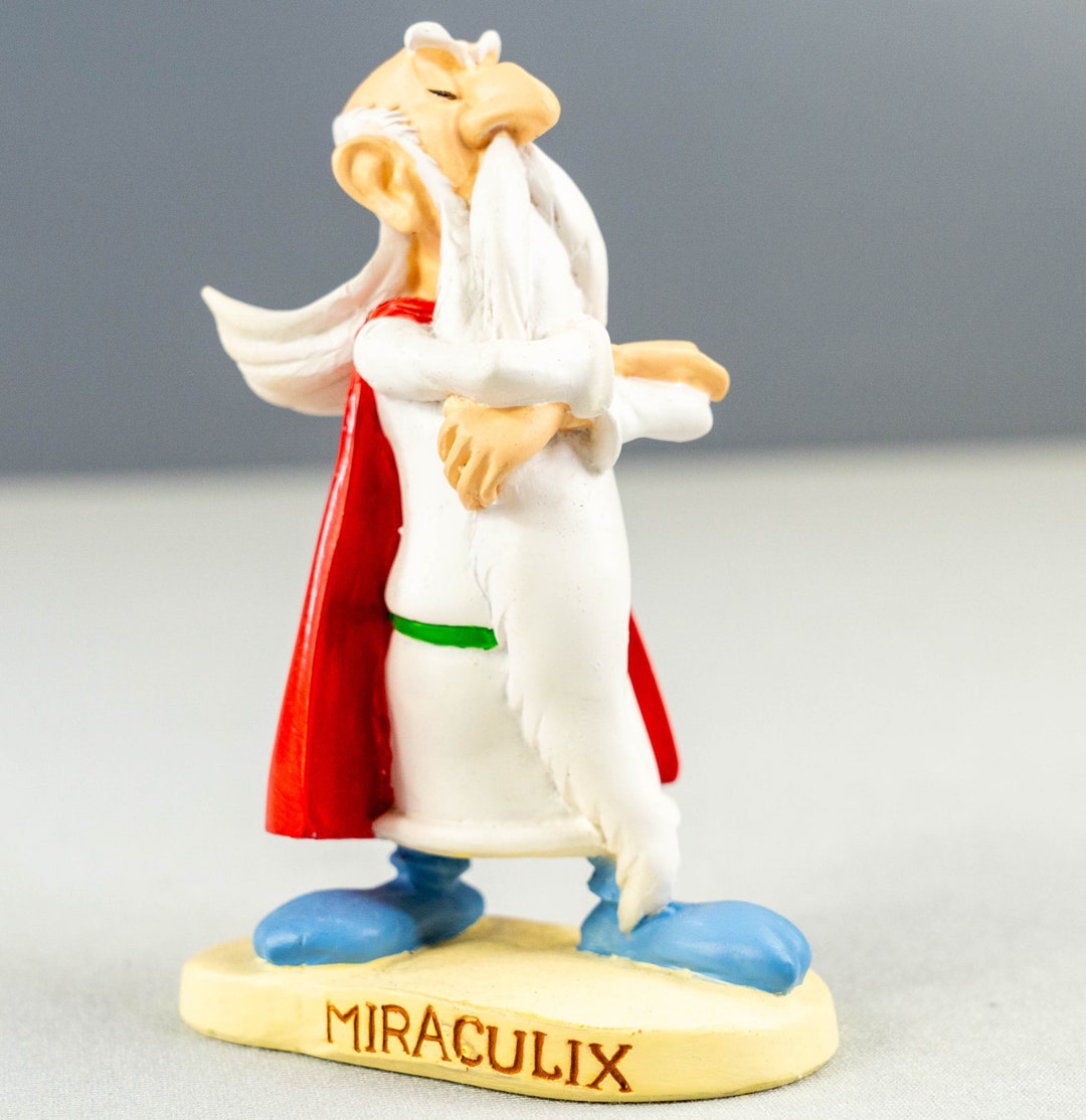 Plastoy Asterix Figurine Miraculix / Getafix Editions Rene 12cm Model ...