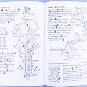 Asterix Gauls Village 3D Model Book: Push Out & Build 1991 UK Comic by ...