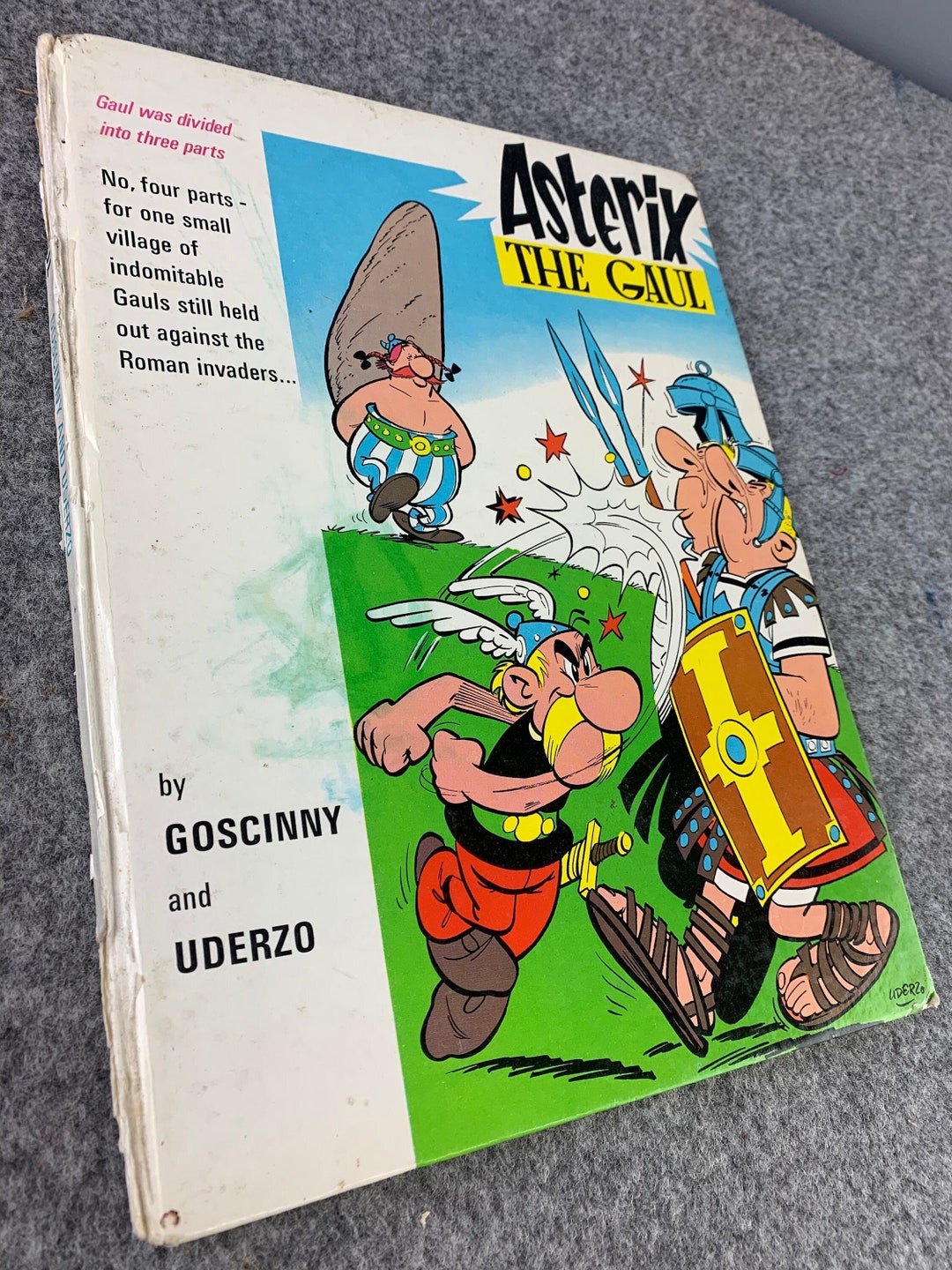 Asterix & the Gaul 1969 Brockhampton 2nd UK Edition Rare HB Comic Book Uderzo - Etsy
