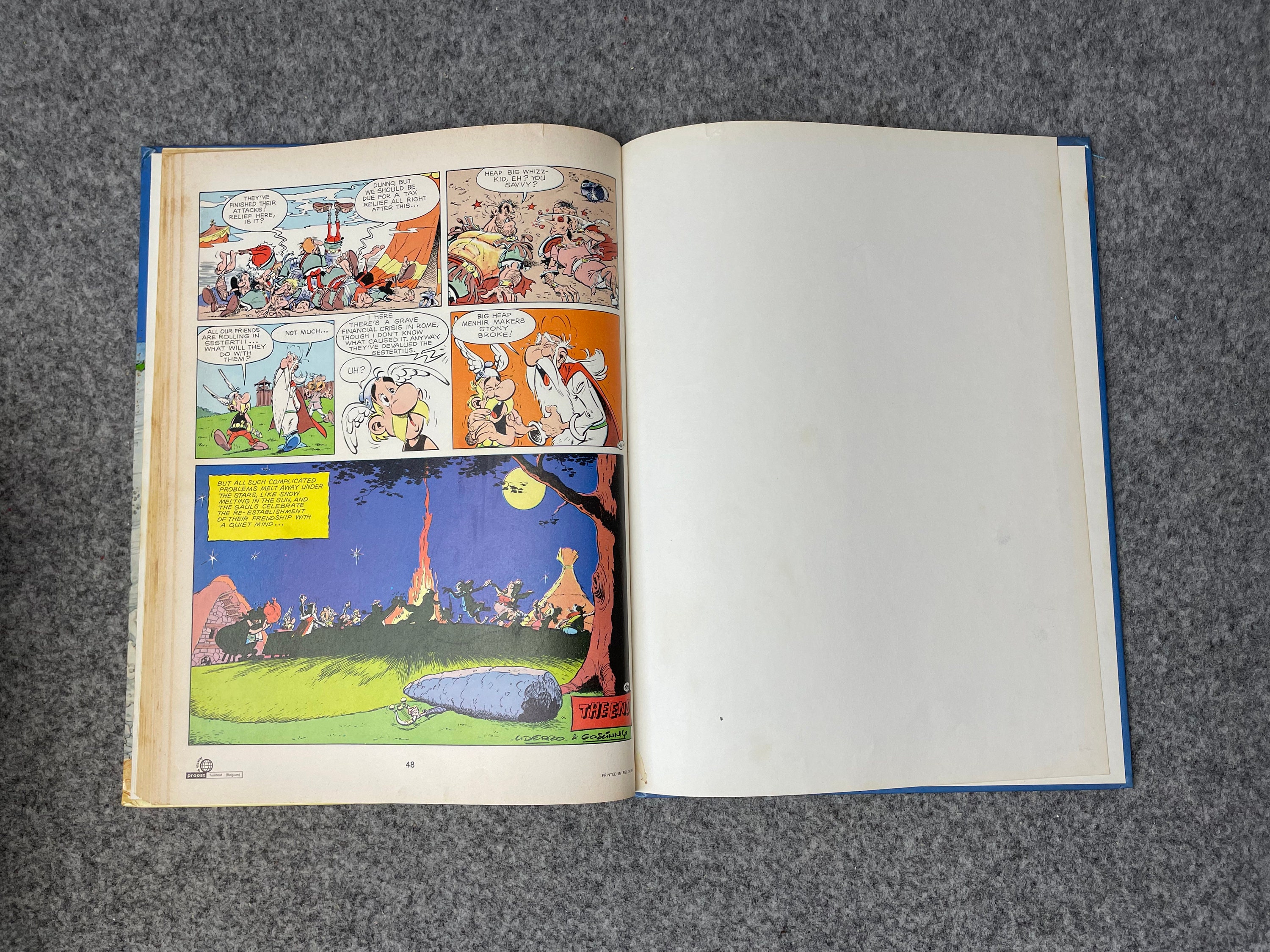 Asterix Obelix & Co 1979 Hodder/stoughton 2nd UK Edition Rare HB Comic ...