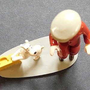 Pixi Figurine 4545 "tintin Et Milou Valise" Broken Ear 1994 Rare Metal ...