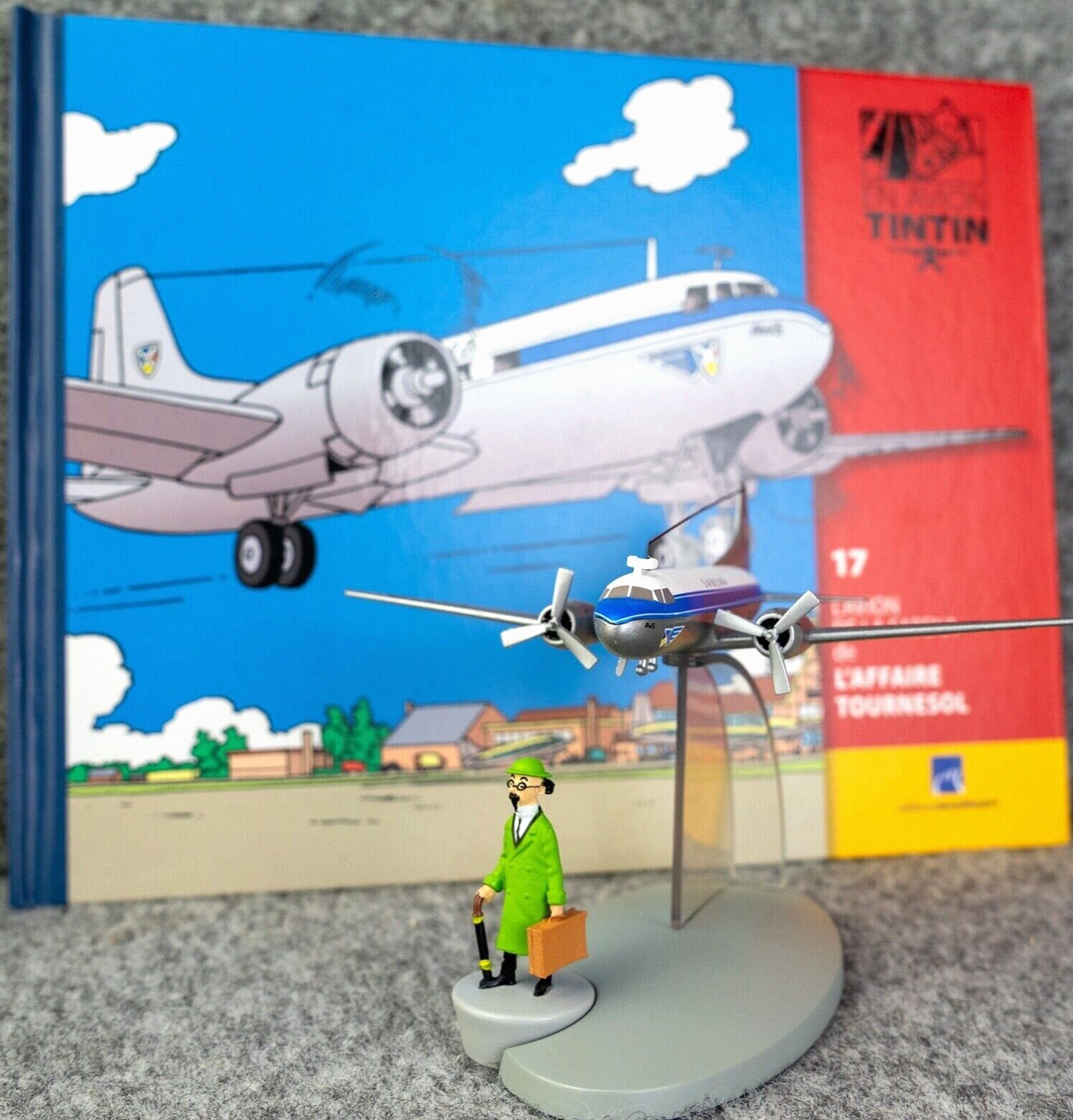 Hachette Avion Tintin 17 Convair 240 Plane: Calculus Affair - Etsy