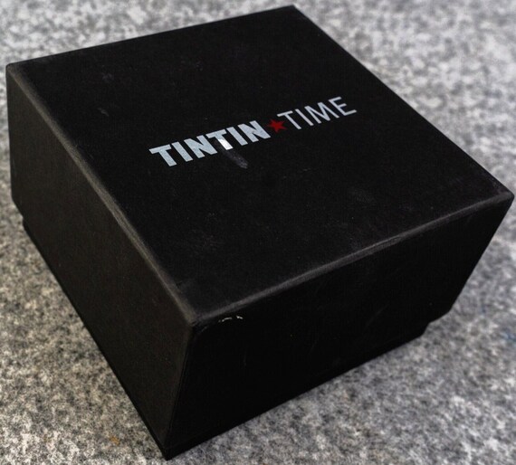 Moulinsart "Tintin Time" Watch 82414 Soviets Plane Re… - Gem