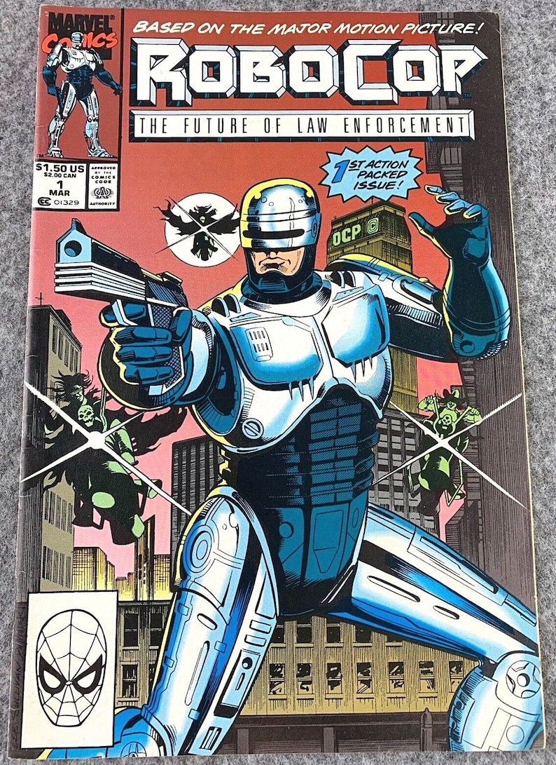 Robocop: the Future of Law Enforcement Issues 1 to 9 BUY - Etsy