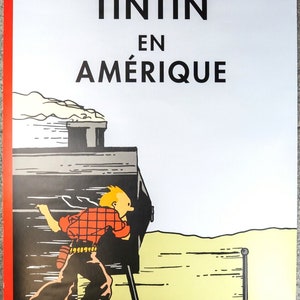 Moulinsart Tintin Title Cover Poster Collection #19-25 Official 50x70 ...