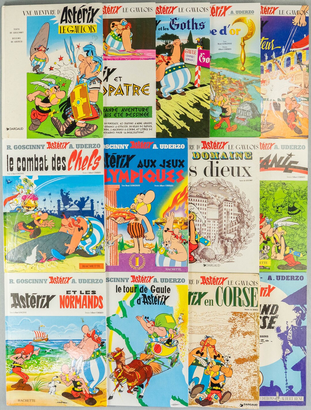 Vintage Asterix French HB Editions Dargaud / Hachette Comics BUY ...