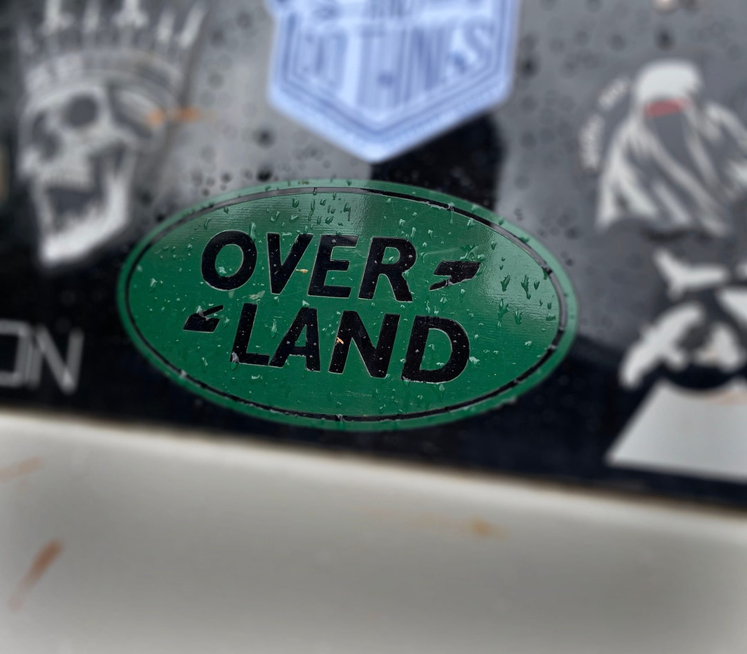 Overland Rover Die Cut Decal LR3 LR4 4X4 Sticker - Etsy