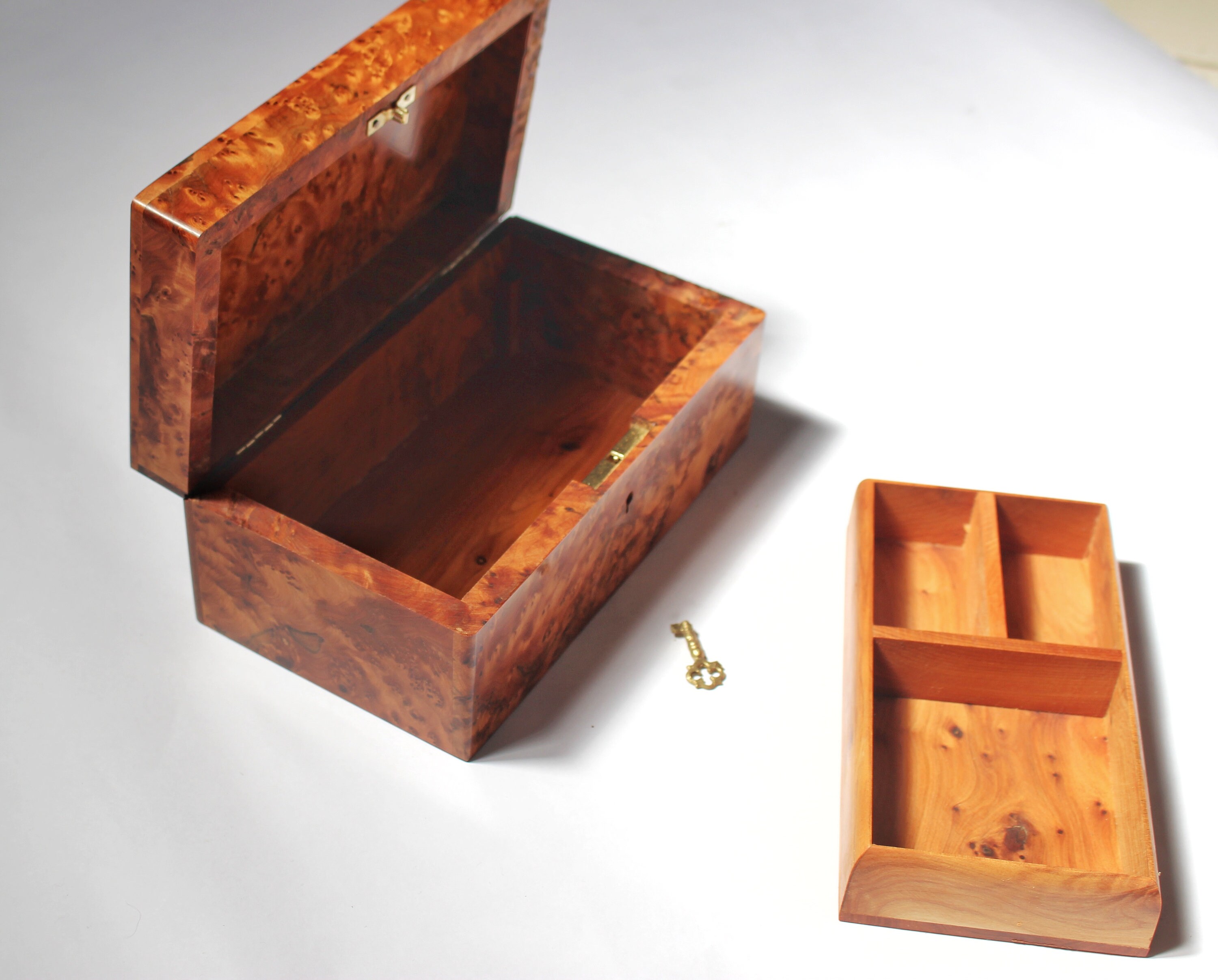 Modern Wood Jewelry Box
