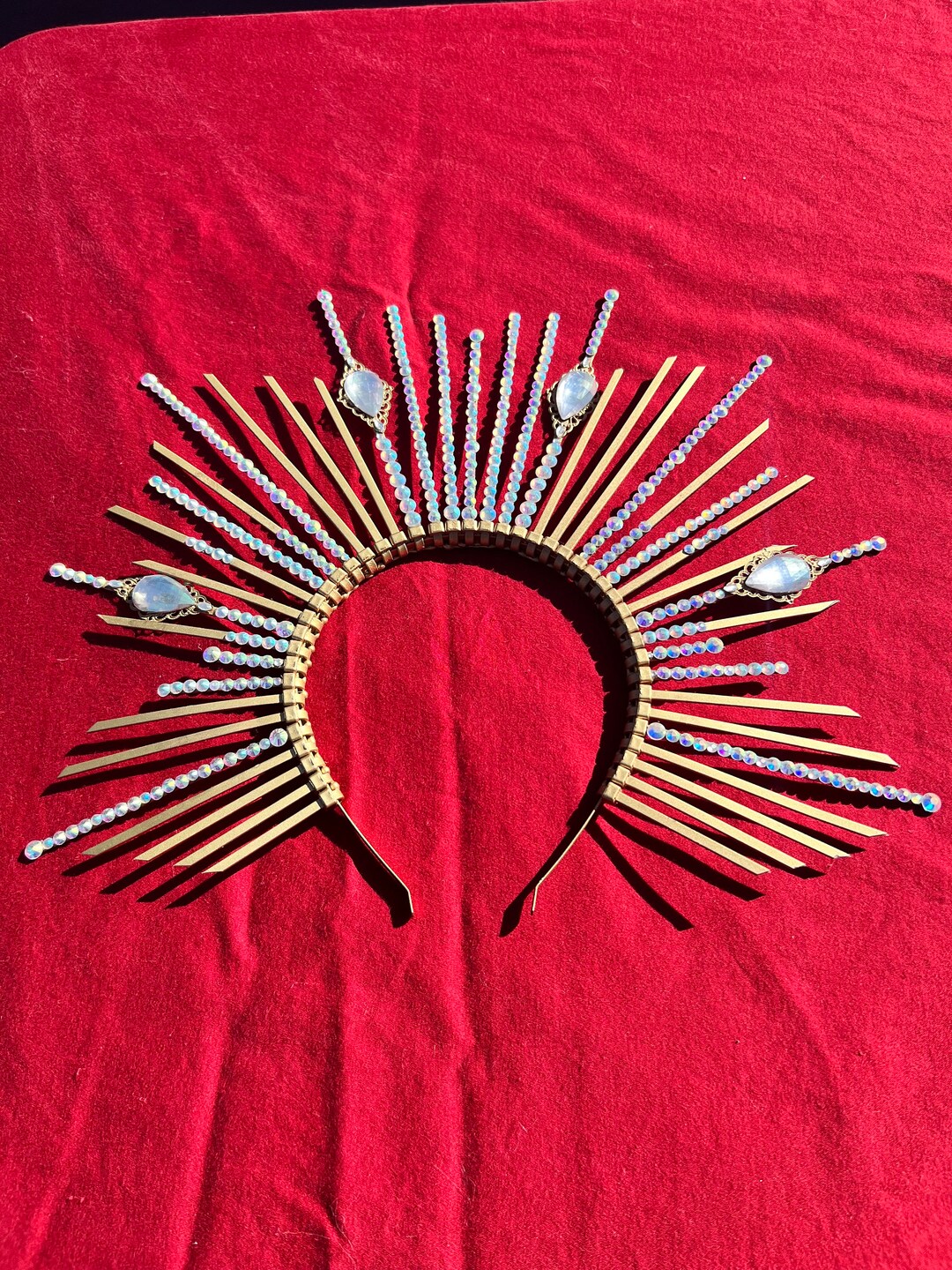 Dew Drop Halo Crown - Etsy