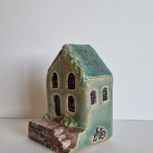 Handmade Ceramic Italian House Miniature: Rustic Village Decor - Etsy
