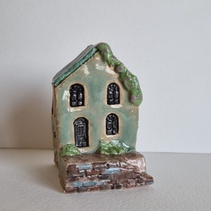 Handmade Ceramic Italian House Miniature: Rustic Village Decor - Etsy