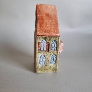 Tiny Clay Miniature Italian Ceramic House ,ceramic House,tiny House ...