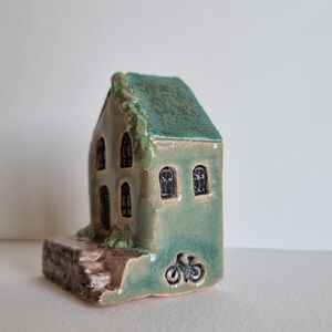 Handmade Ceramic Italian House Miniature: Rustic Village Decor - Etsy