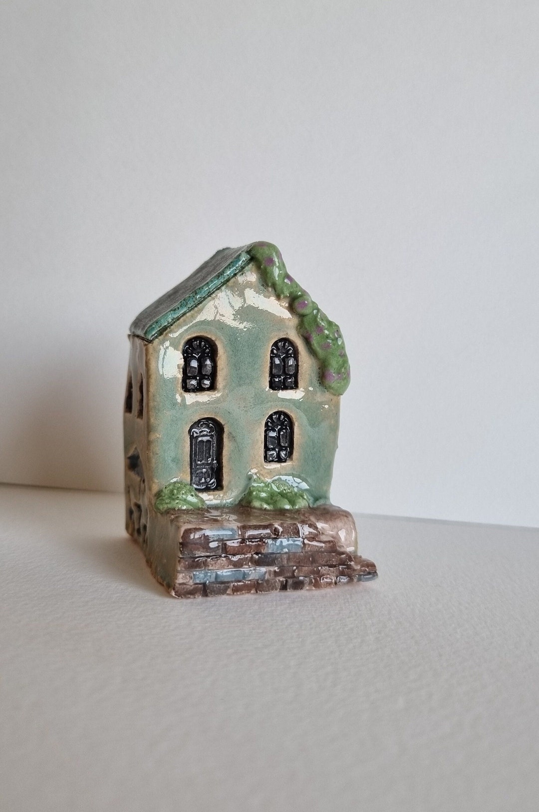 Handmade Ceramic Italian House Miniature: Rustic Village Decor - Etsy