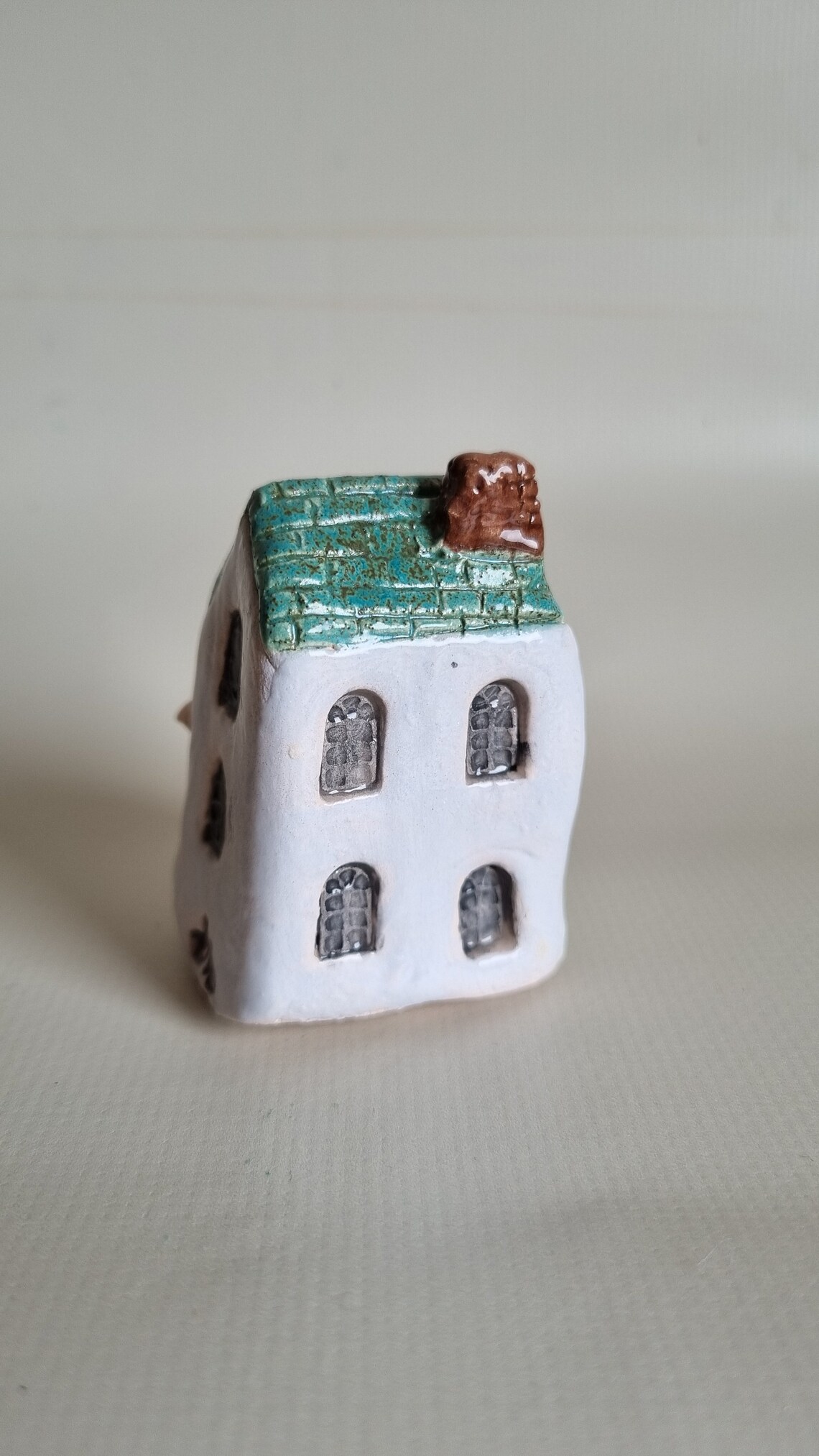 Handmade Ceramic Italian House: Miniature Fairy Garden Decor - Etsy