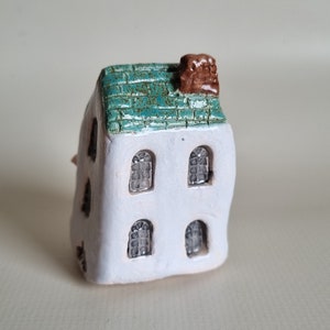 Handmade Ceramic Italian House: Miniature Fairy Garden Decor - Etsy