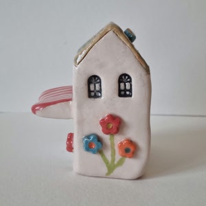 Handmade Ceramic Italian House Miniature: Rustic Village Decor - Etsy