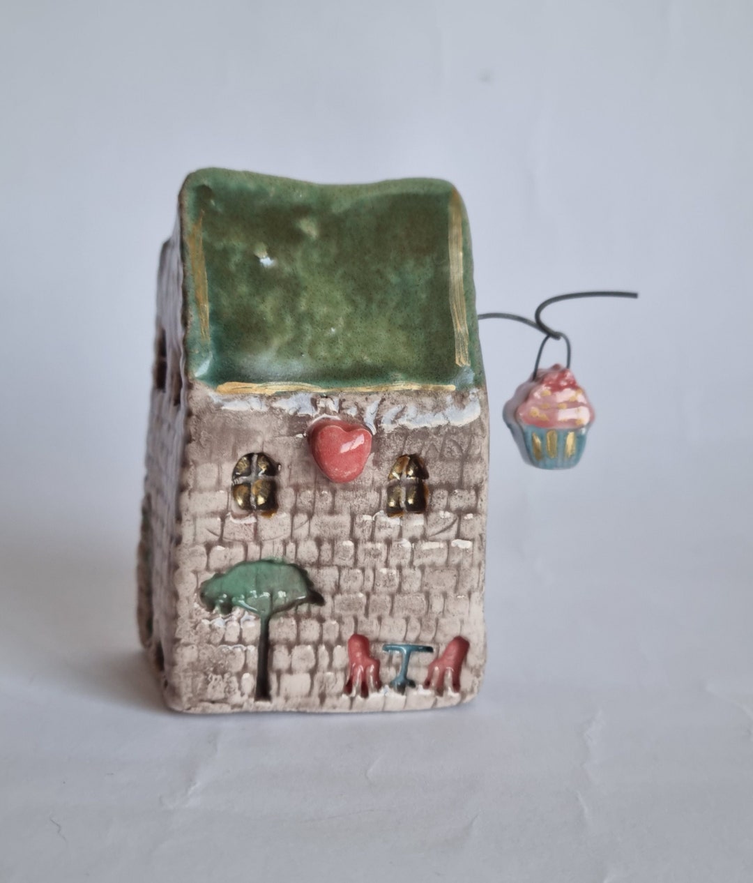 Handmade Ceramic Miniature Italian Rustic Cafe,ceramic Miniature ...