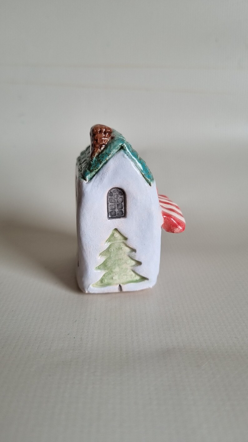 Handmade Ceramic Italian House: Miniature Fairy Garden Decor - Etsy