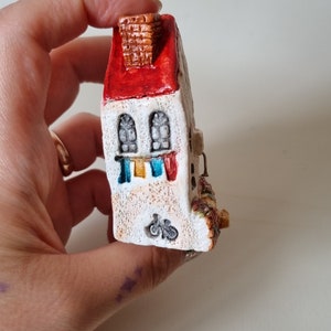 Handmade Ceramic Italian House Miniature: Rustic Village Decor - Etsy