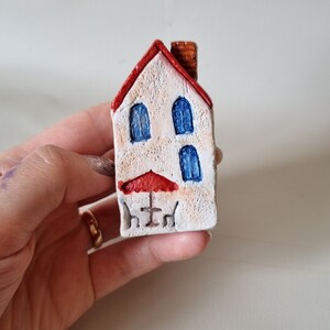 Handmade Ceramic Italian House Miniature: Rustic Village Decor - Etsy